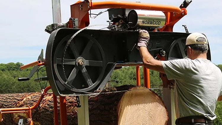 LumberPro HD36V2 Portable Sawmill for Precision Cutting | Norwood Sawmills